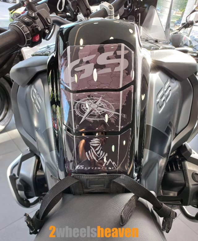 ΑΥΤΟΚΟΛΛΗΤΟ TANKPAD ΓΙΑ BMW GS - TRIPLE BLACK | TANKPAD ΡΕΖΕΡΒΟΥΑΡ